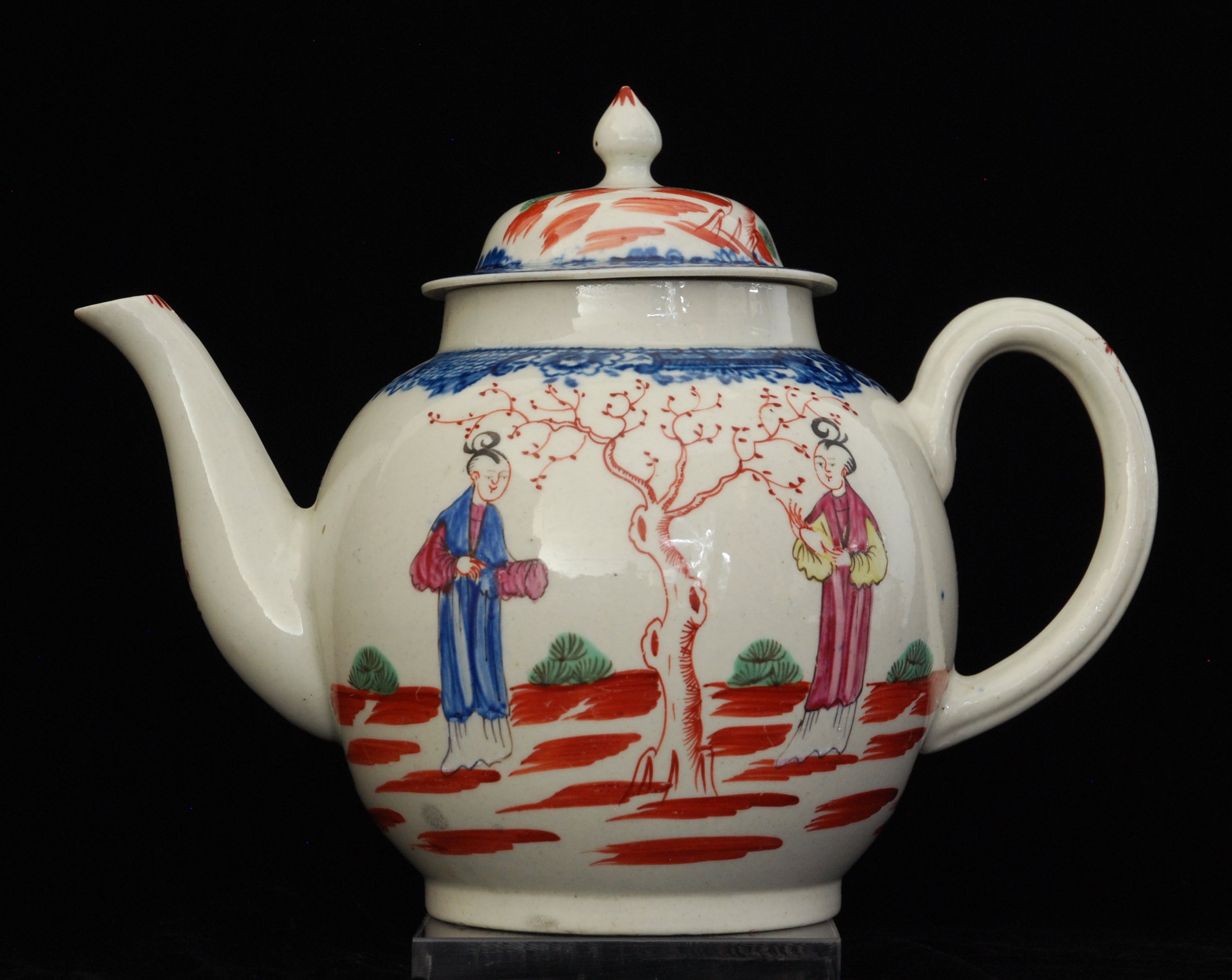 Teapot: Man, Mother & Child – Etruria Antiques Gallery